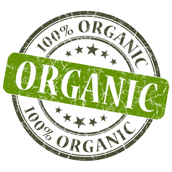 Organic stamp — Stock Photo © Aquir014b #25850353