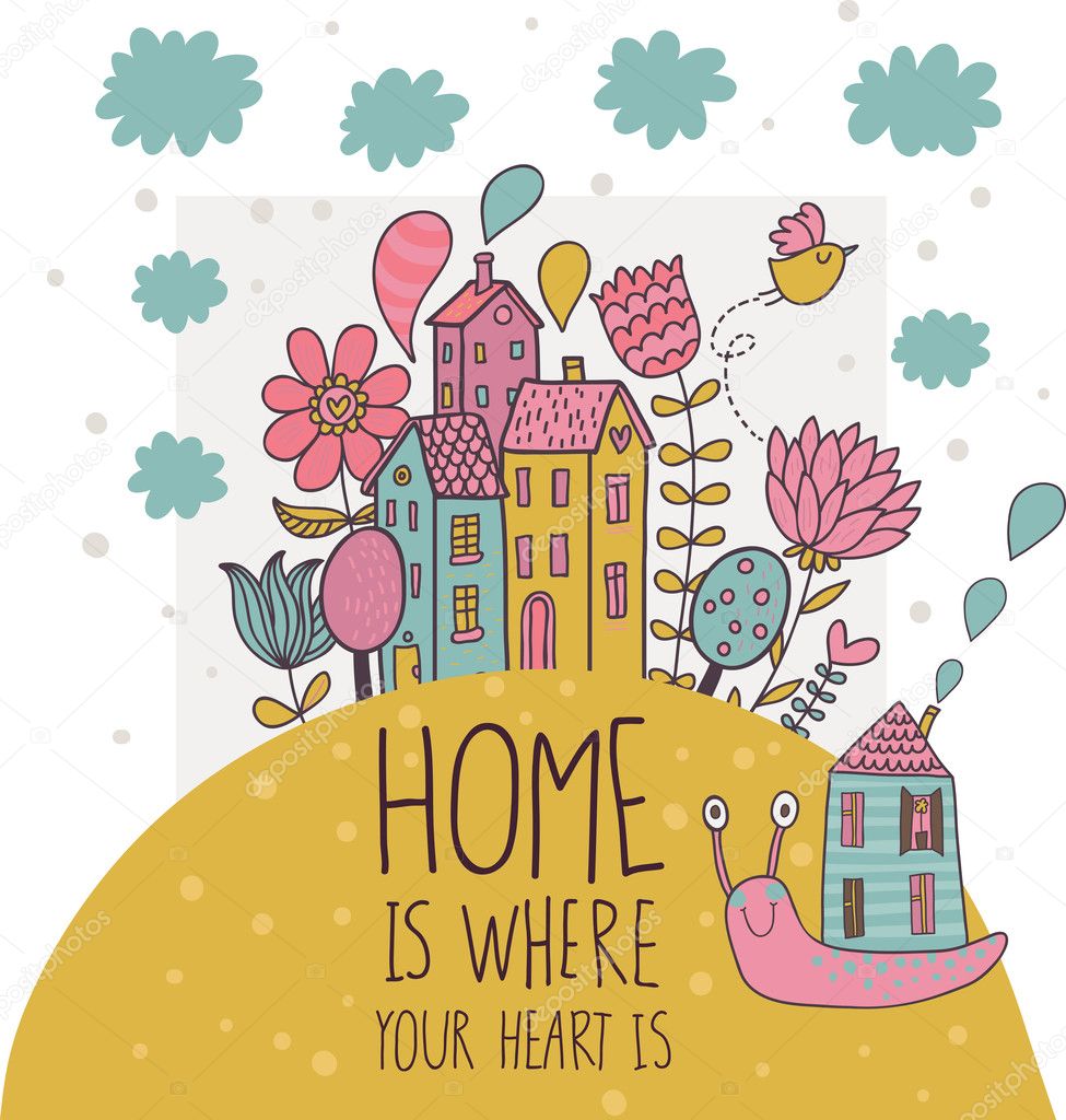 Home Is Where The Heart Is Clip Art