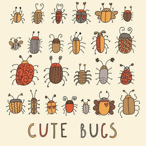 2,150 Cute bugs Vector Images, Cute bugs Illustrations | Depositphotos