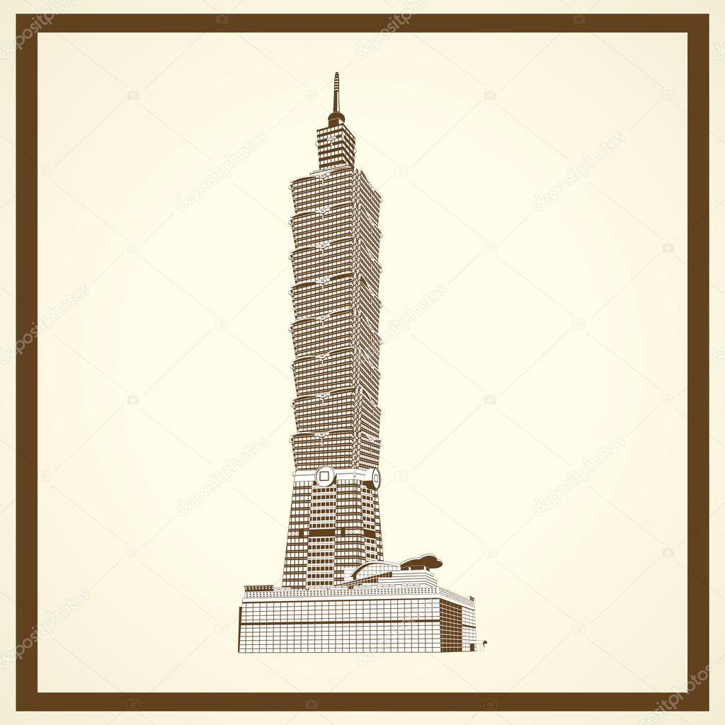 Taipei 101 Drawing