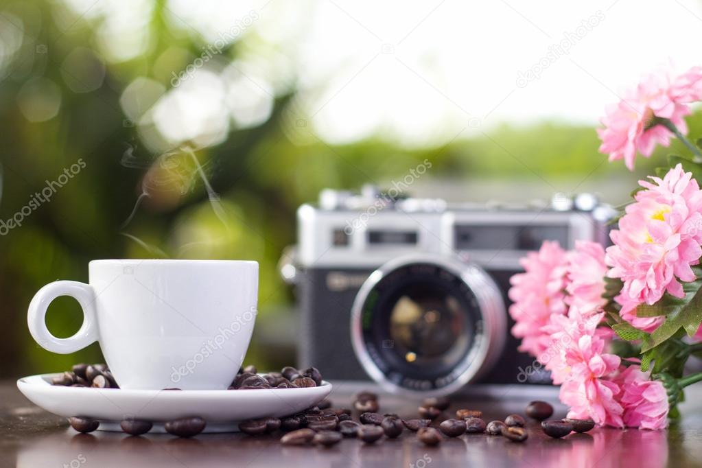 Beautiful coffee still life — Stock Photo © Gloszilla8 #31581221
