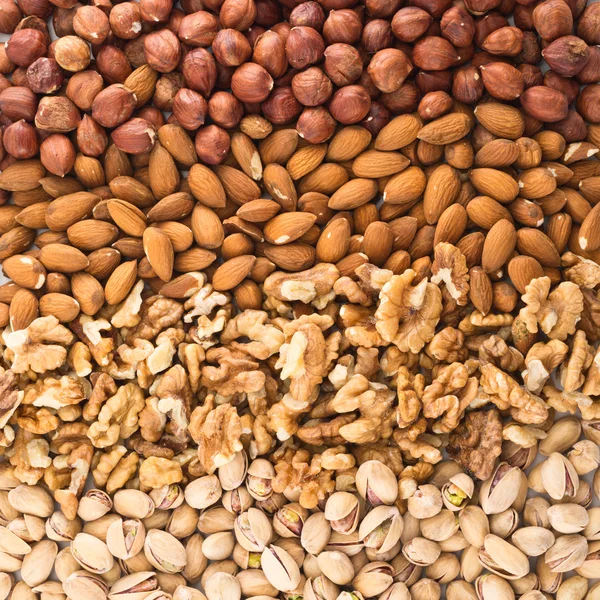 Different nuts (almons, cashews, walnut Stock Photo by ©DmitryRukhlenko ...