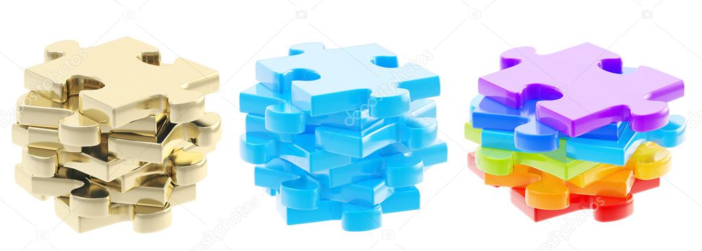 Puzzle set Stock Photos, Royalty Free Puzzle set Images | Depositphotos®