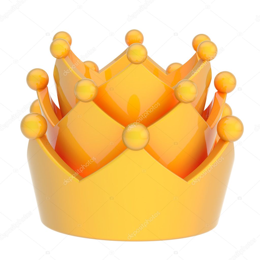 Yellow crown — Stock Photo © exopixel #49957601