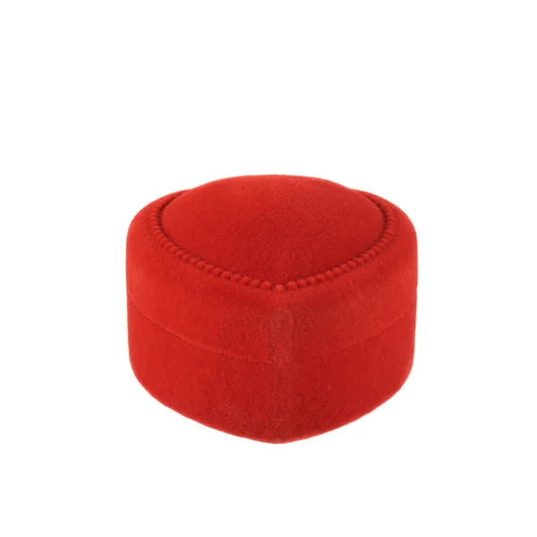 Red velvet box isolated Stock Photo by ©exopixel 53846601