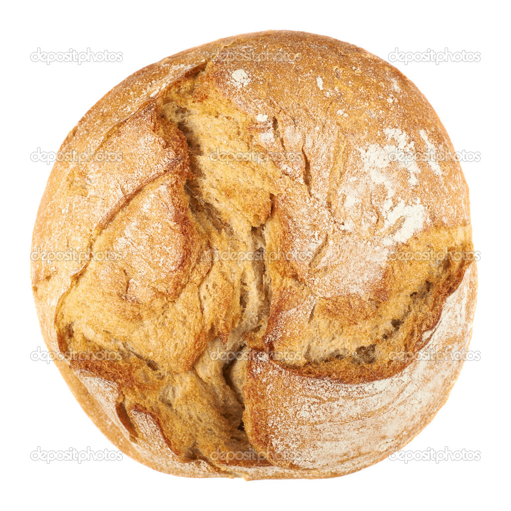 Round loaf of bread Stock Photo by ©exopixel 51725015