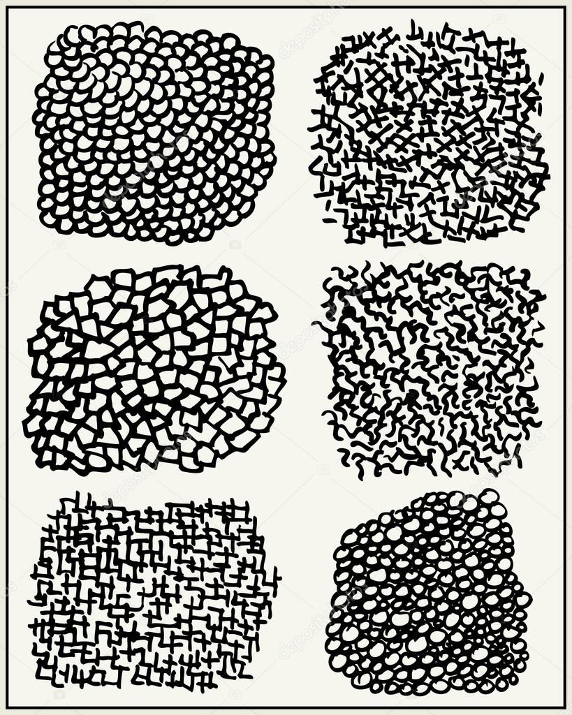 Hand drawn textures and patterns Stock Vector Image by ©hunorolah #31536879