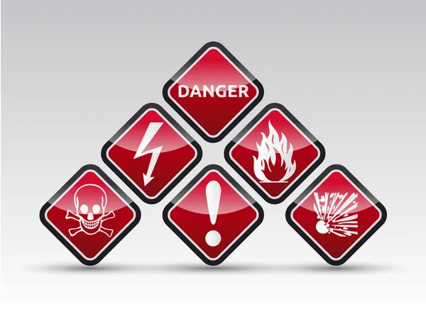 ᐈ Fire warning symbol stock vectors, Royalty Free fire warning sign ...