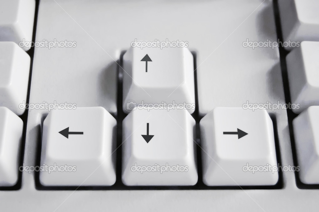 Arrow keys — Stock Photo © Weat #33706707