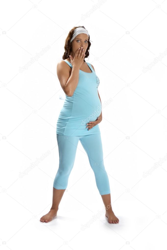 Yoga in pregnancy Stock Photo by ©Couperfield 30711315