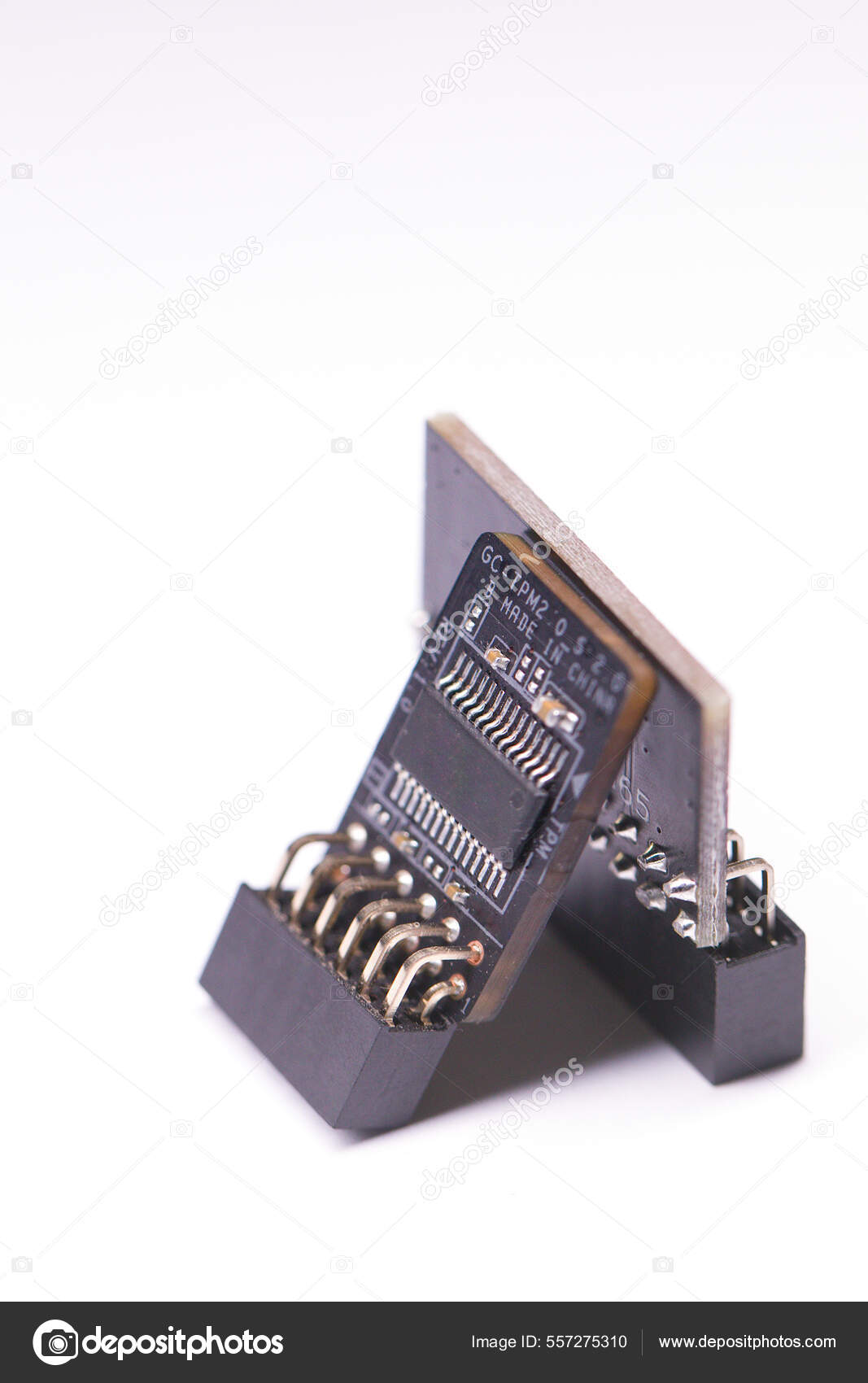 Two Types Tpm Module Chips Mother Moards Stock Photo by ©Couperfield ...