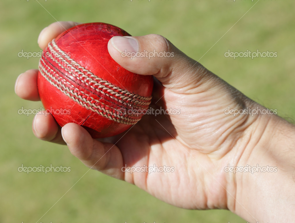 Cricket bowler with ball in hand Stock Photo by ©BrianAJackson 24560095