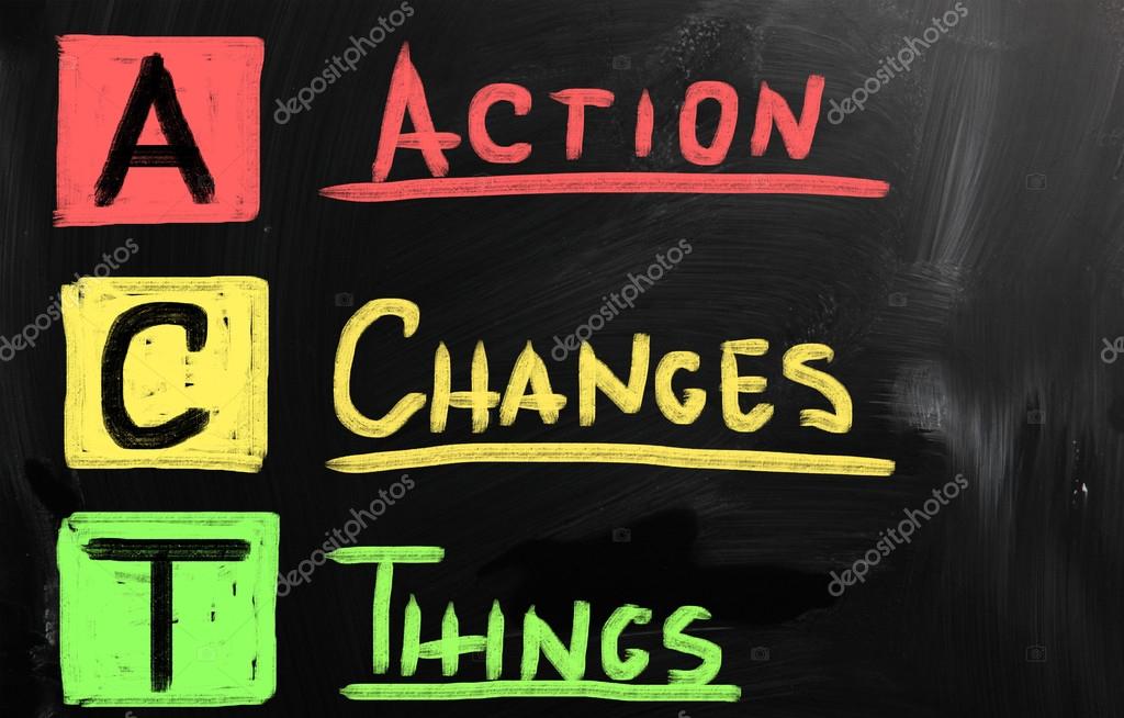 Action Changes Things Stock Photo by ©nevenova 28536305
