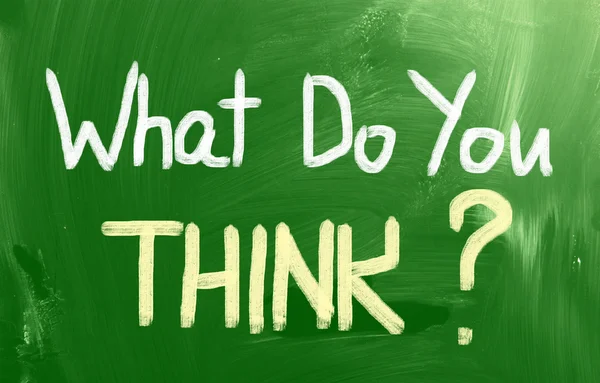 So What Do You Think