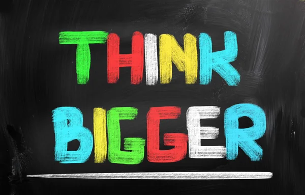 Think bigger Stock Photos, Royalty Free Think bigger Images | Depositphotos