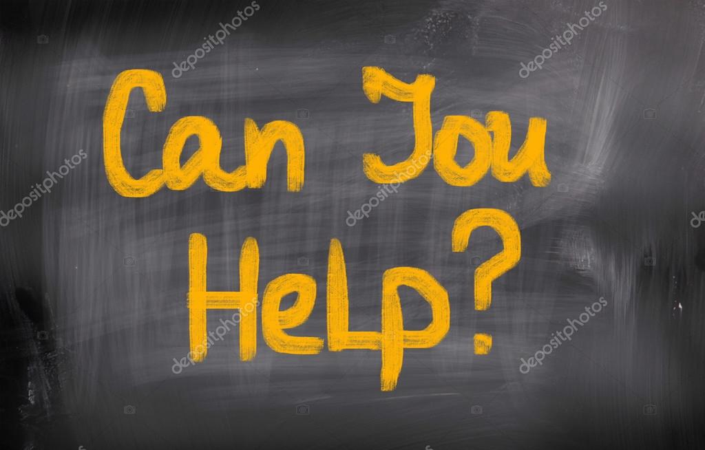 Can You Help Concept — Stock Photo © nevenova #40282139