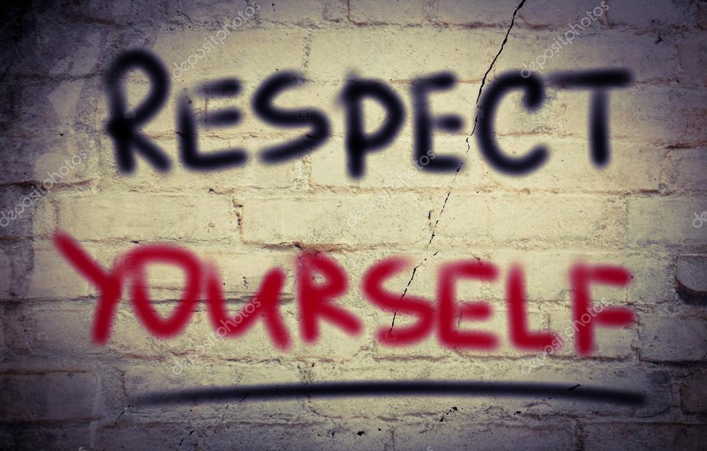 Respect Yourself Concept — Stock Photo © nevenova #47870503
