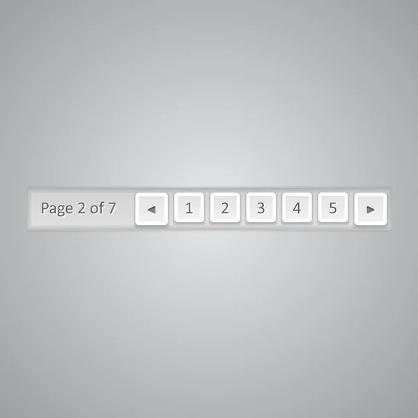 Pagination bars Stock Vector Image by ©Betavid #49771977