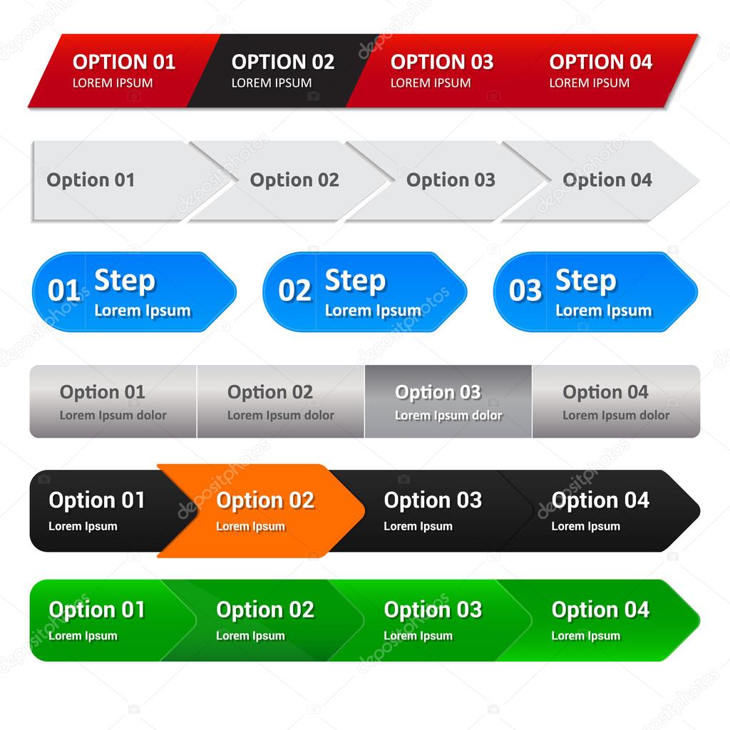 Step panel Stock Vector Image by ©Betavid #49381033