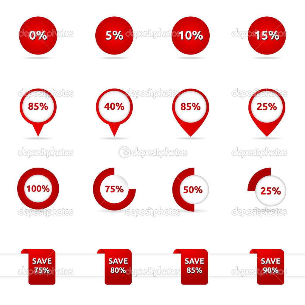 Sale icons and buttons Stock Vector Image by ©Betavid #49753351