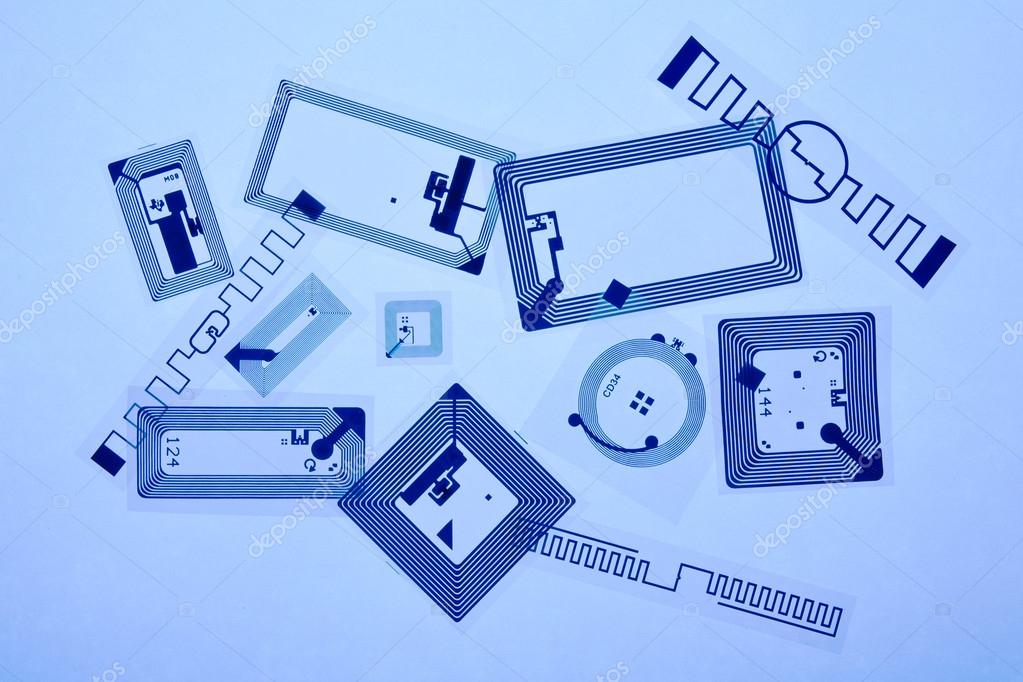RFID tags and chips Stock Photo by ©andreynikolajew 49155869