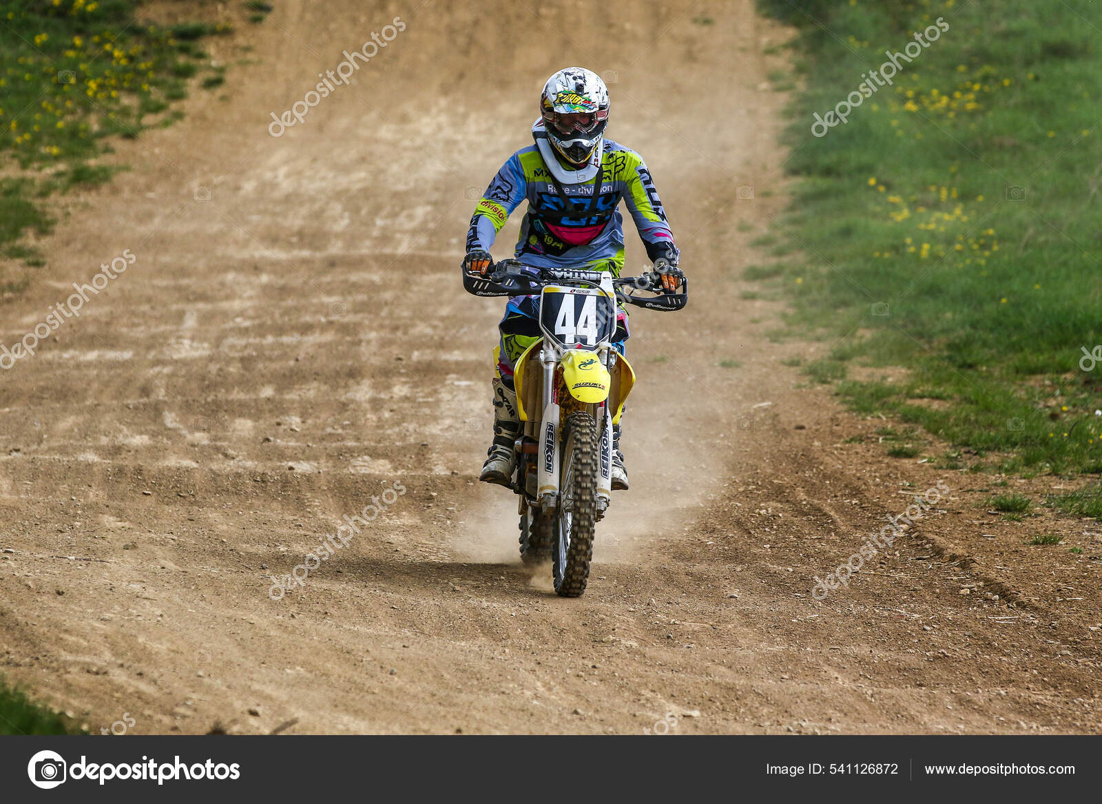Warching Germany June 2021 Motocross Training Warching Germany — Stock ...