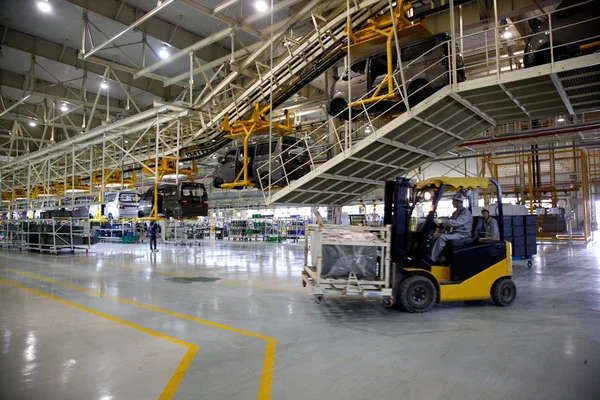 Chongqing Minsheng Logistics company car automobile production line ...