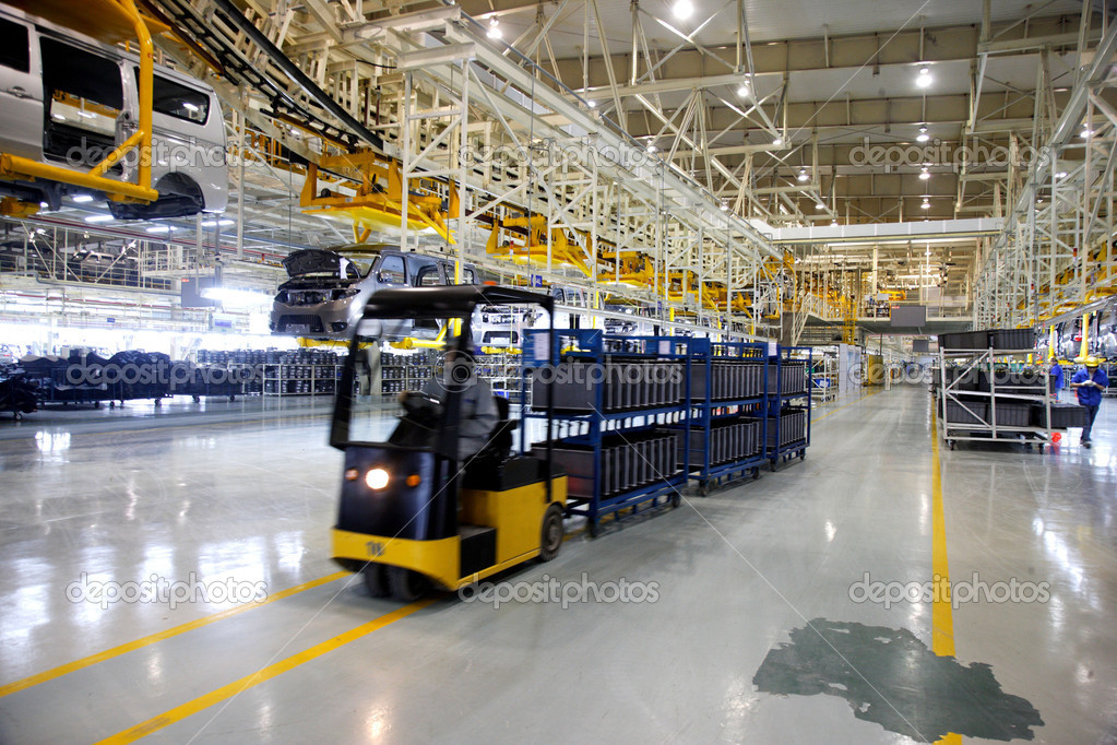 Chongqing Minsheng Logistics company car automobile production line ...