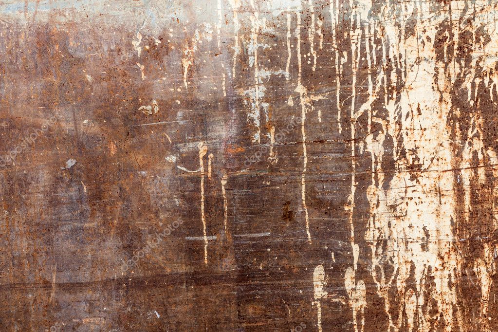 Rusty texture with dripping paint Stock Photo by ©Juhku 51322735