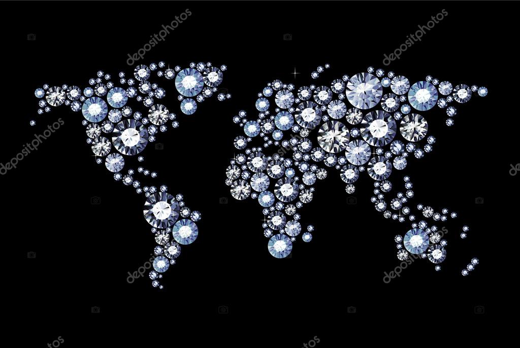 Diamond World Stock Vector Image by ©dondreamy #33575717