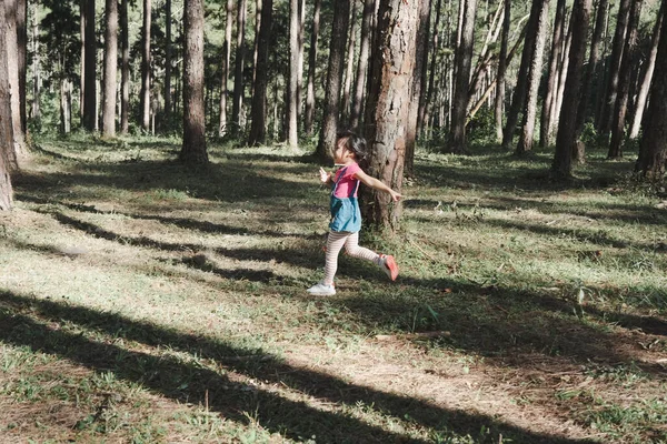 Girl running forest Stock Photos, Royalty Free Girl running forest ...