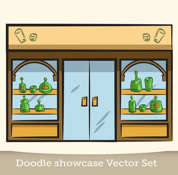 Doodle showcase vector set Stock Vector by ©samoilik 31009101