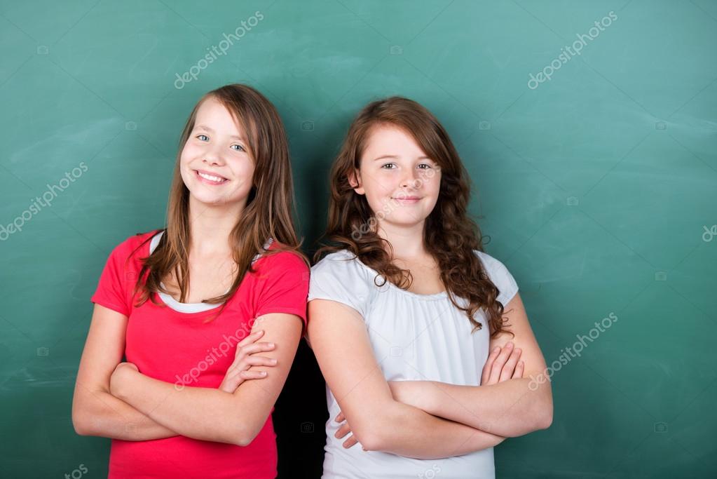 Arms crossed students — Stock Photo © racorn #26709587