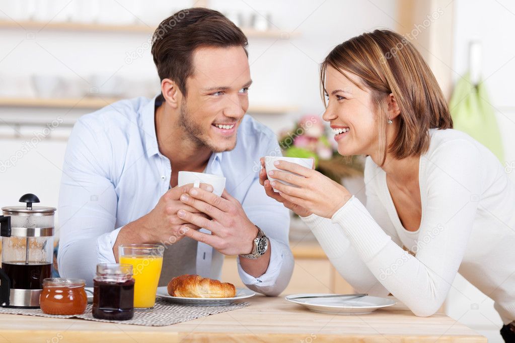 Morning coffee and breakfast Stock Photo by ©racorn 26806385