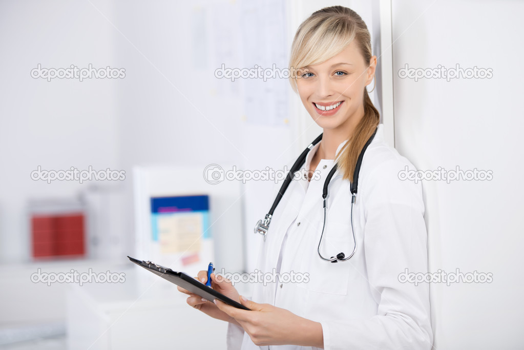 Happy doctor Stock Photo by ©racorn 27217265