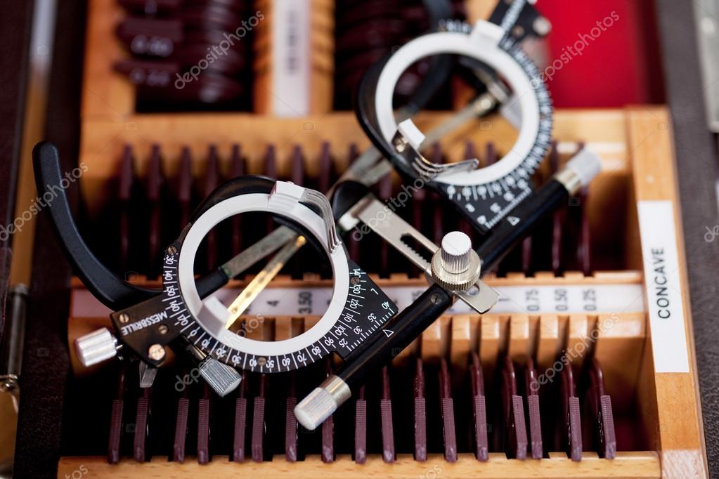 Eye test glasses Stock Photo by ©racorn 27467483