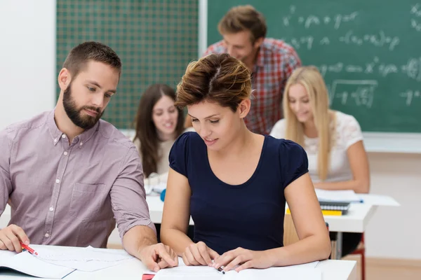 University students studying together Stock Photo by ©racorn 31317779