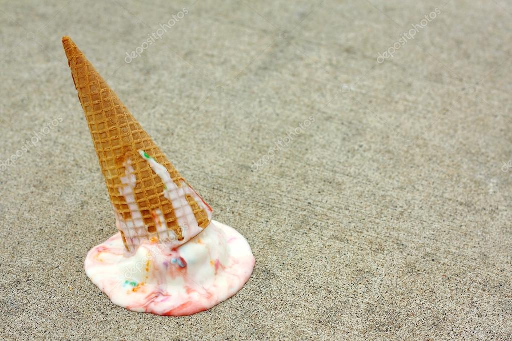 Dropped Ice Cream Cone — Stock Photo © Christin_Lola #31651767 Dropped Ice Cream Cone — Stock Photo © Christin_Lola #31651767