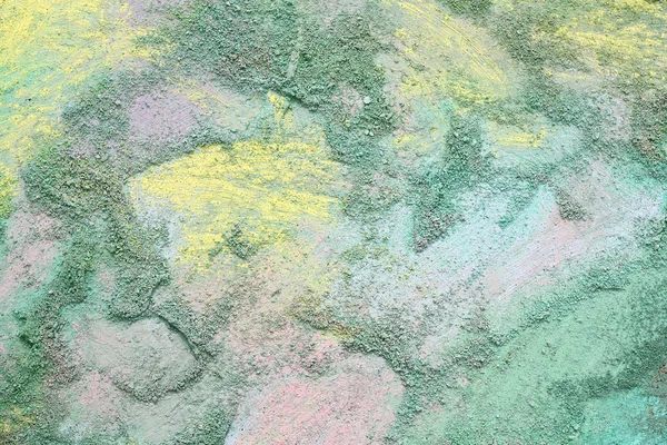 Shades of Blue Sidewalk Chalk Drawing Background — Stock Photo ...