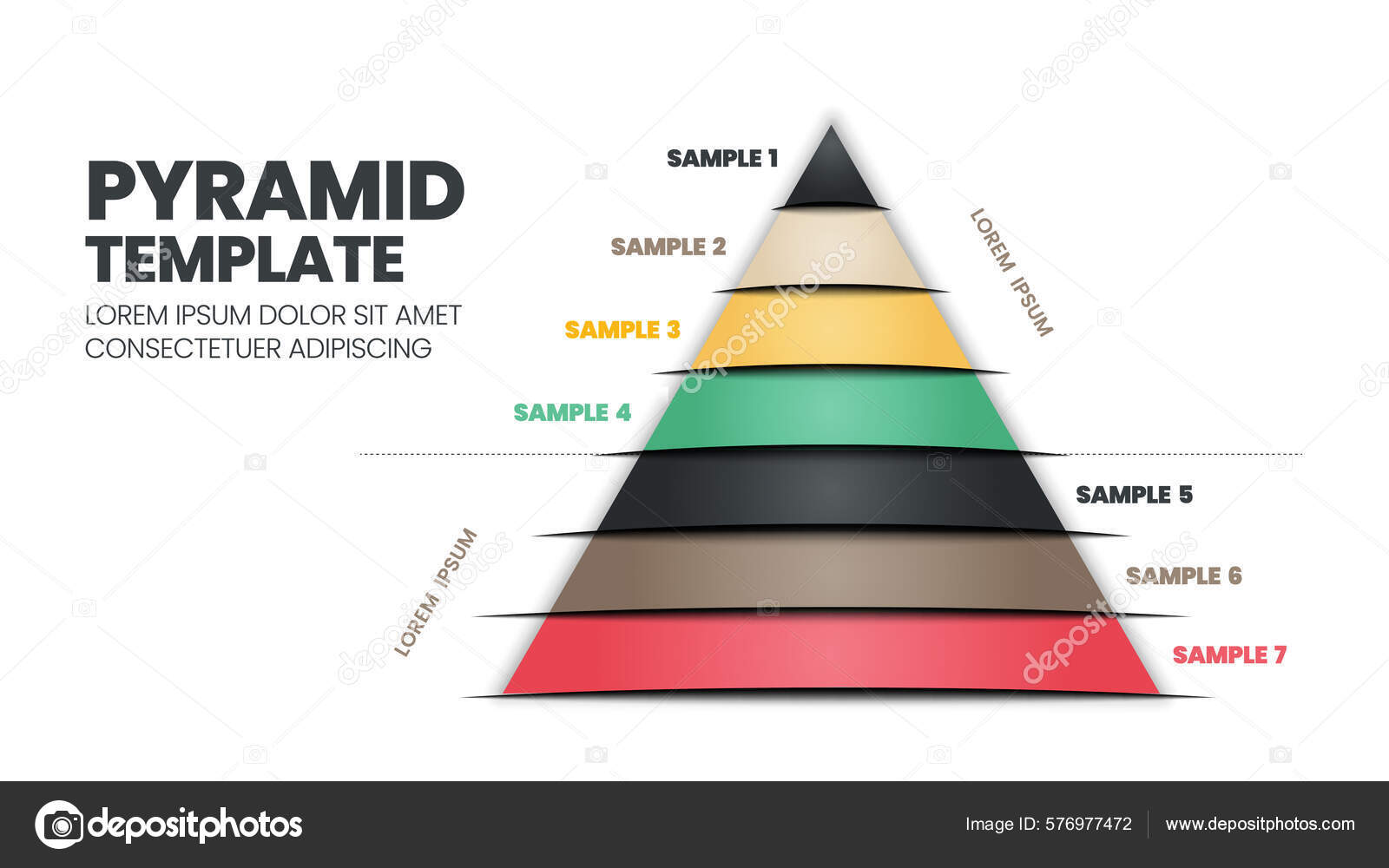 Piramide Sjabloon