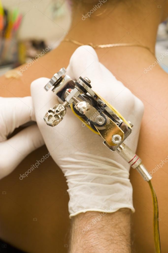Images: tattoo making | Tattoo making — Stock Photo © photo-deamles ...
