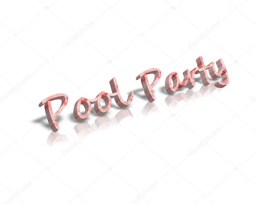 Pool party — Stock Photo © mysky #47491291