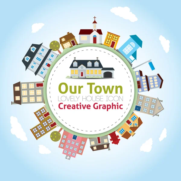7,171 Small town illustration Vector Images | Depositphotos