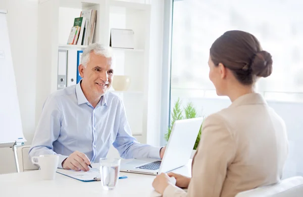 Happy job interview Stock Photos, Royalty Free Happy job interview ...