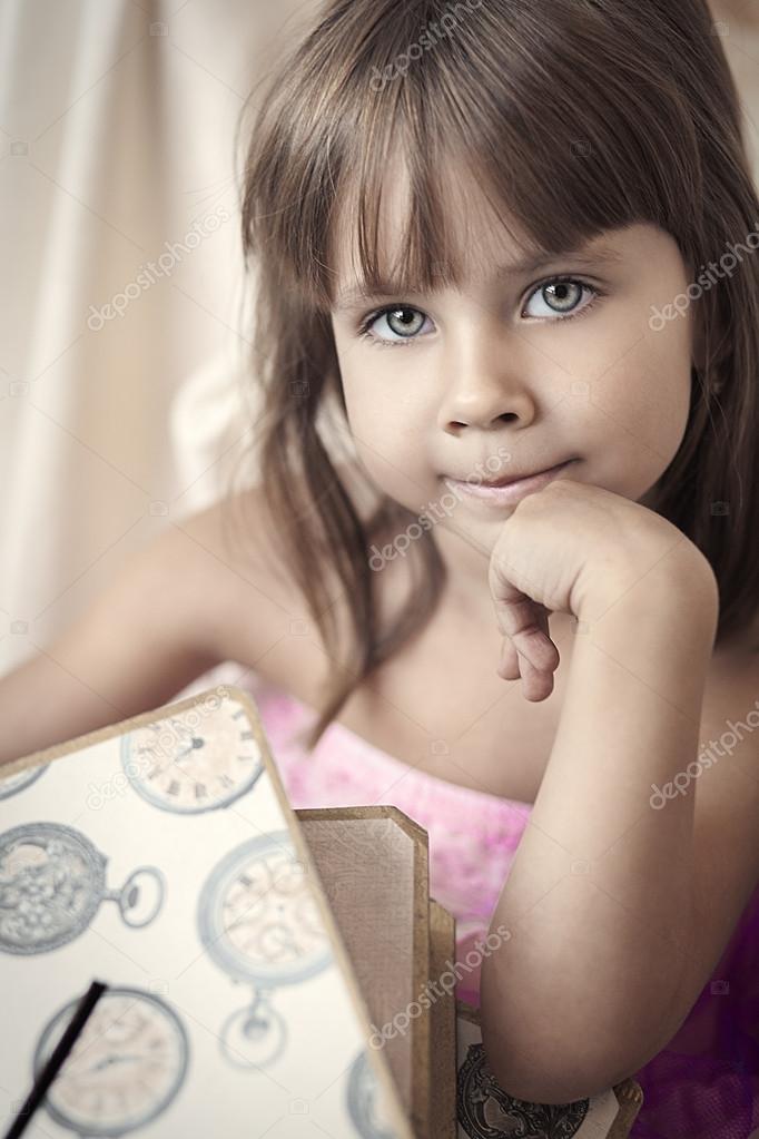 Girl with gift boxes — Stock Photo © Estetika_foto #37909545