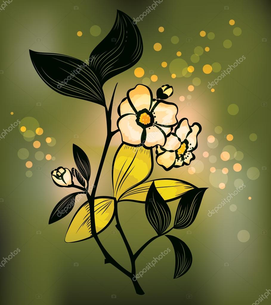 Tea plant Stock Vector Image by ©pisica_sfioasa #41379707