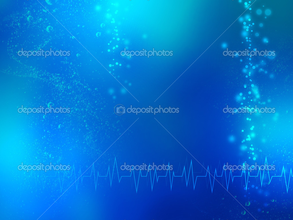 Abstract blue medical background Stock Photo by ©sputanski 42007755