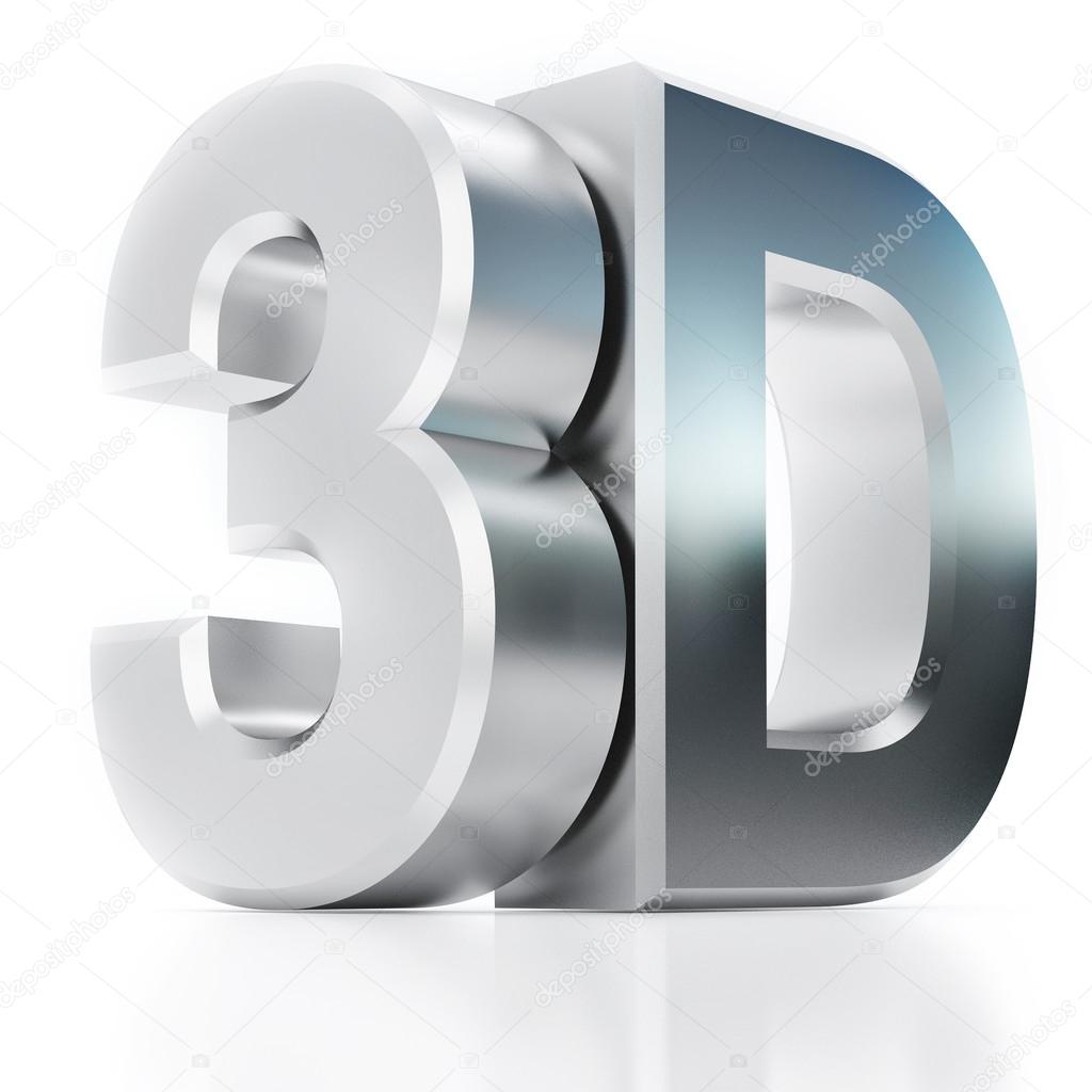 Shiny Metallic 3d Word Made of Silver Stock Photo by ©CorDesign 47715241