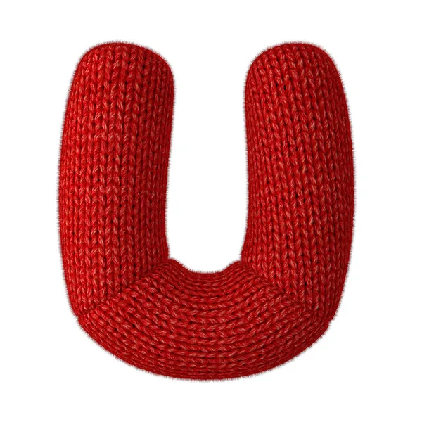 Letter S Made of Wool Knit Isolated on White Background Stock Photo by ...