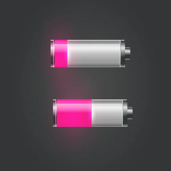 User interface battery charge level indicator Stock Vector Image by ...